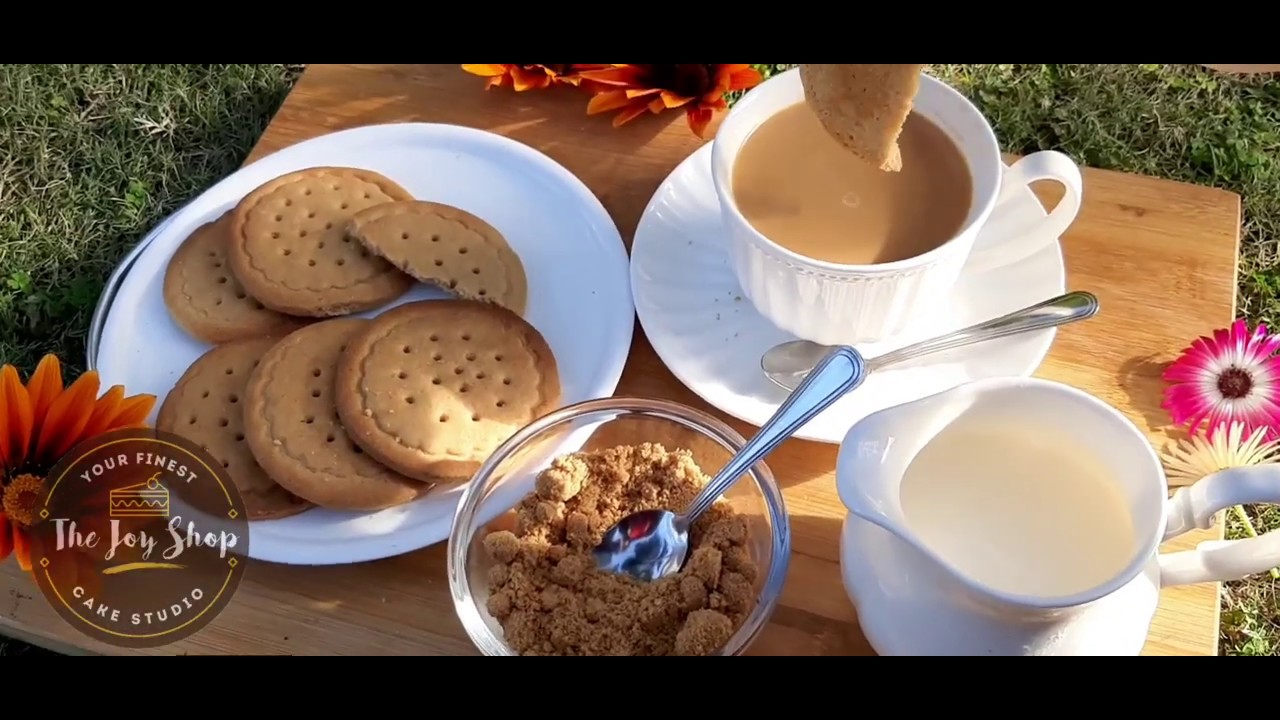 Whole Wheat Digestive Biscuit(Cookies) - Easy Eggless Recipe - YouTube