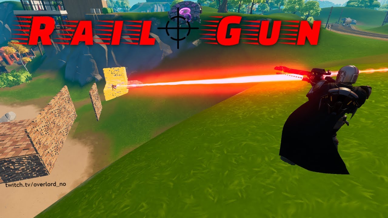 Fortnite Railgun montage - YouTube