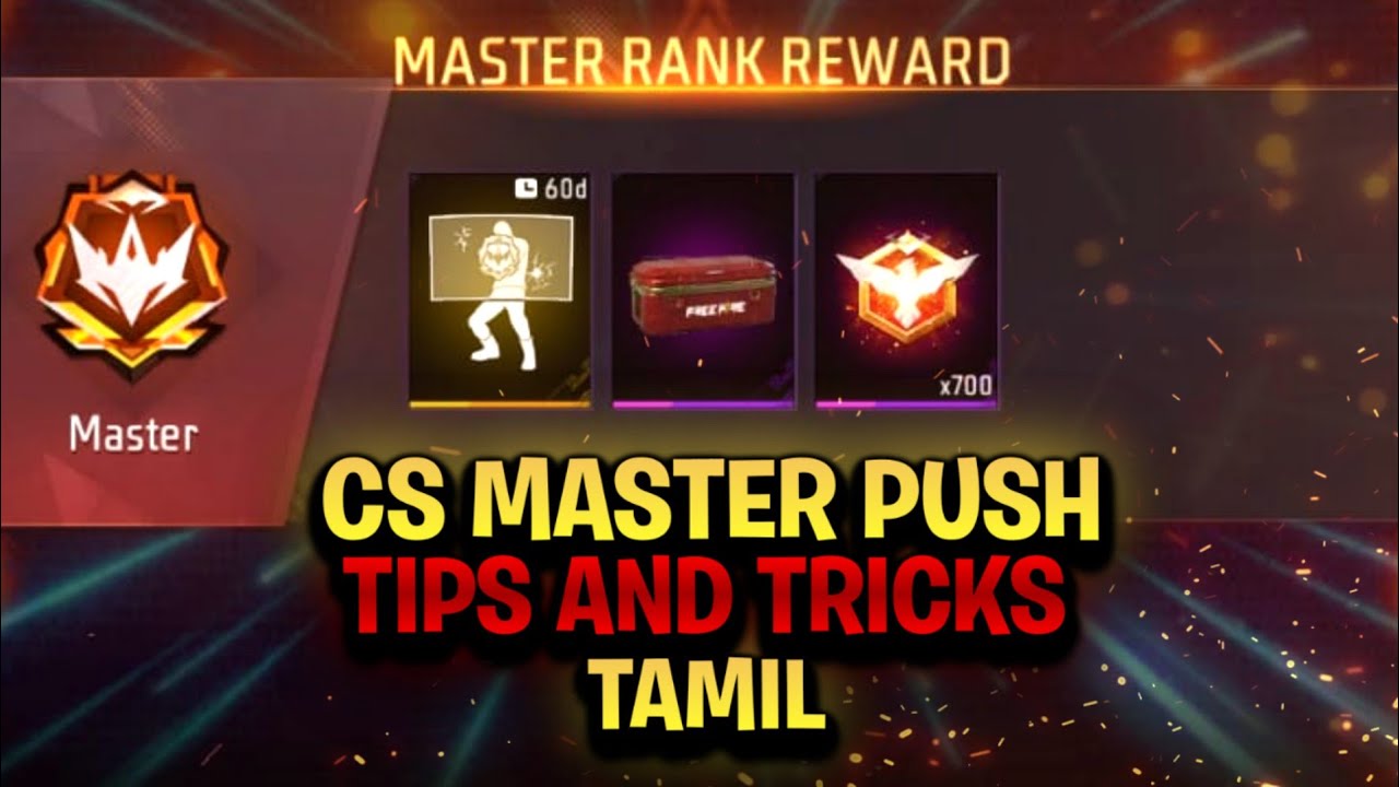Cs rank master push tips and tricks tamil 2023|Cs ranked master push ...