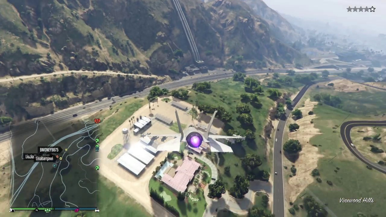 GTA V On9 - Laser Jet - YouTube