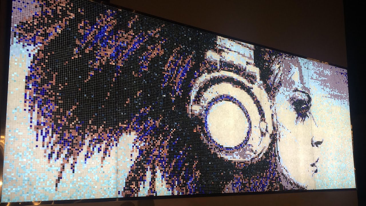 Design ‘N Gather Winning Backlit Mural Unveiled - YouTube