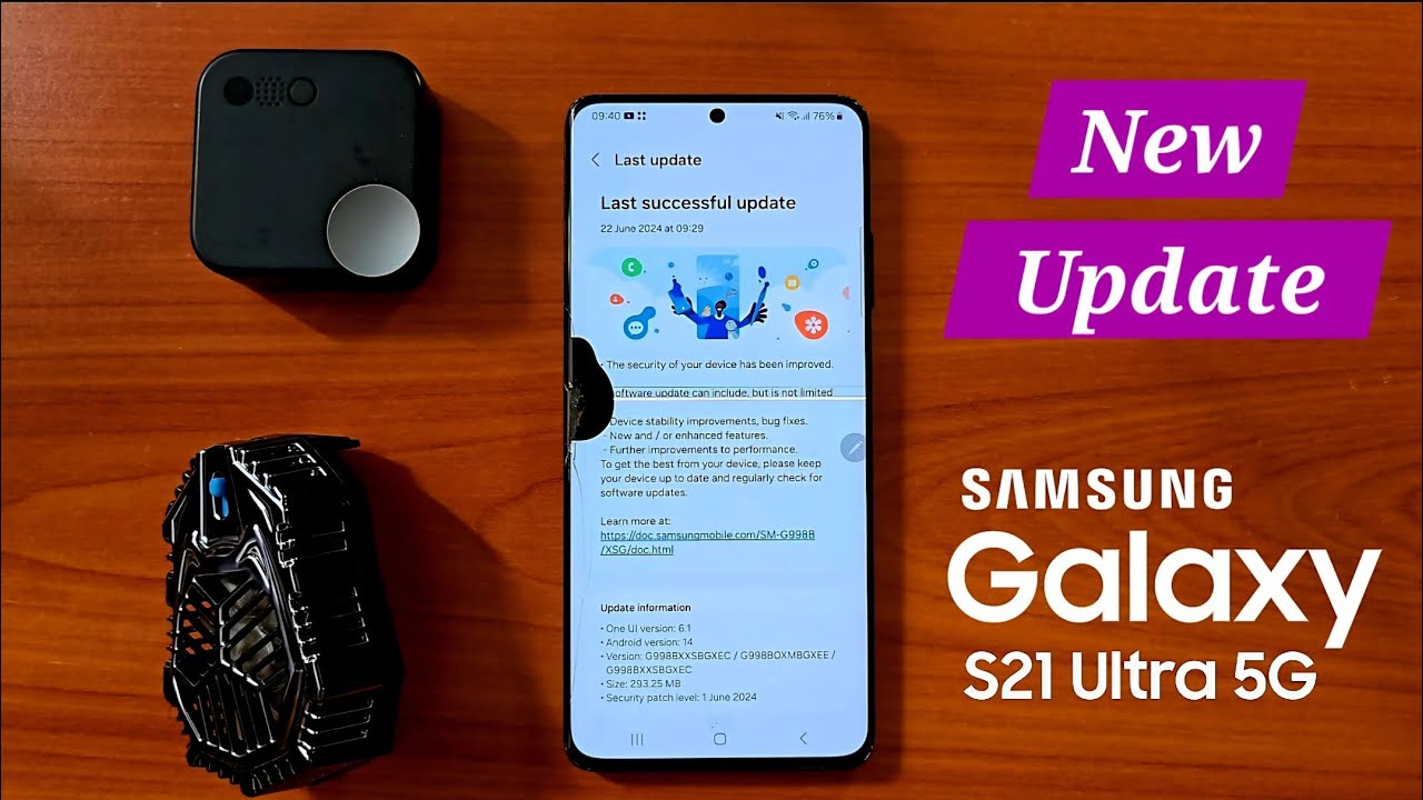 New Update for Galaxy S21 Ultra: What Has been Improved - YouTube
