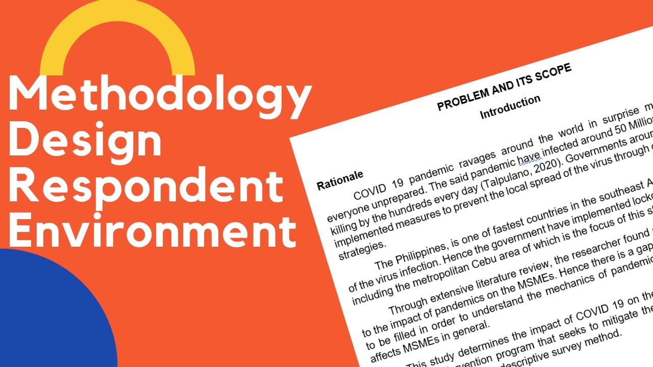 Research Methodology Design Respondents Environment Instruments (AUDIO ...