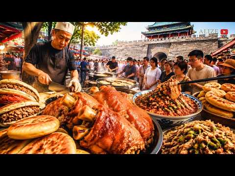 INSANE Xi’an Street Food! I Ate From Dawn to Midnight in China’s Craziest Food City