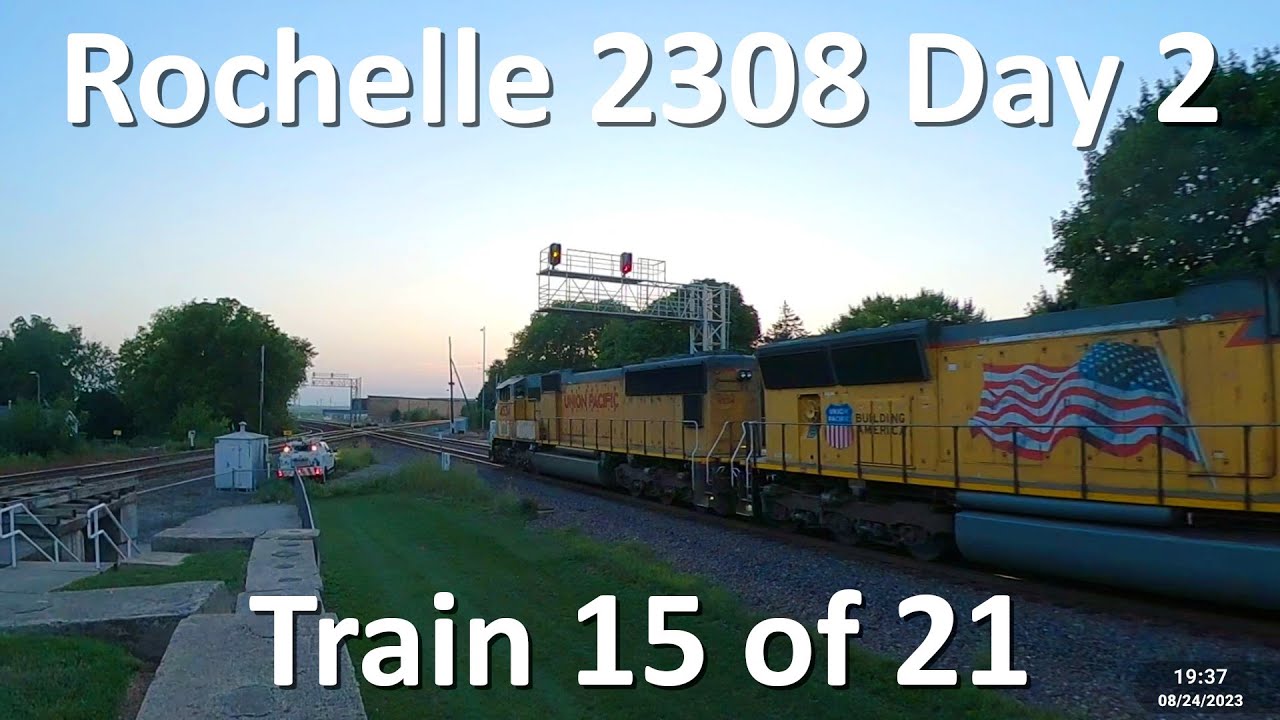 UP 4534 West Manifest On Restricting Into Global 3 - Rochelle 2308 ...