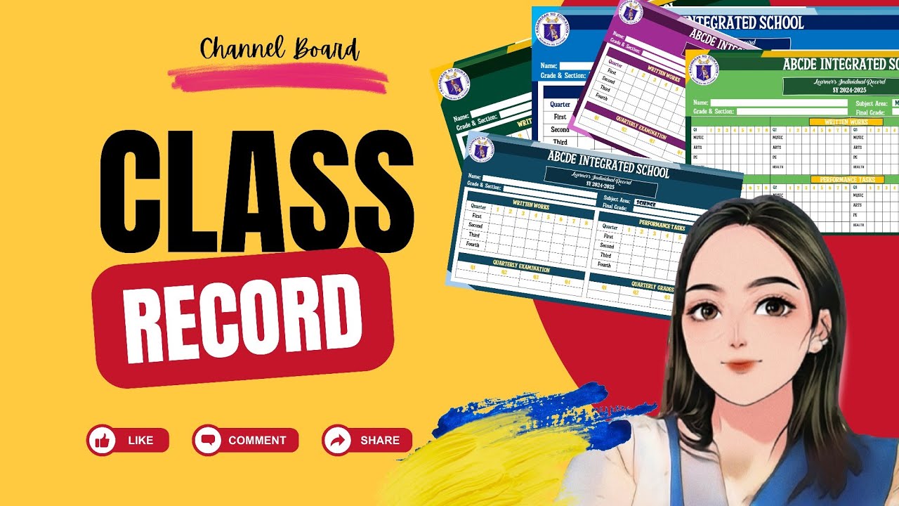 CLASS RECORD FOR TEACHERS - YouTube