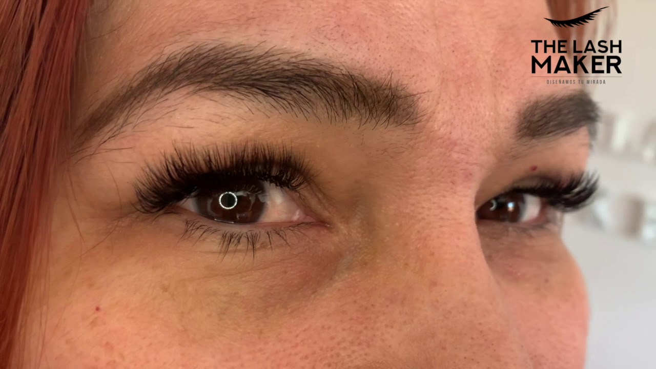 Extensión de pestañas - The Lash Maker - YouTube
