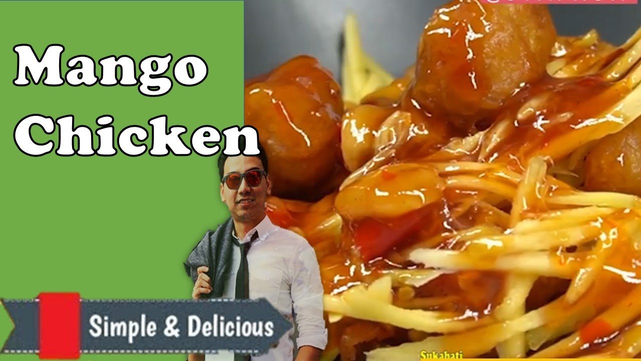 Resepi Mango Chicken Versi Syafkun | Jom Masak - YouTube