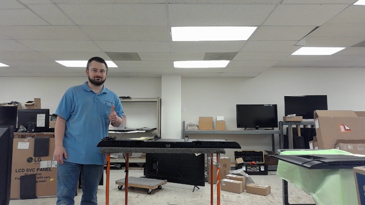 Sony 55" TV LED Backlight Repair XBR55X850C - YouTube