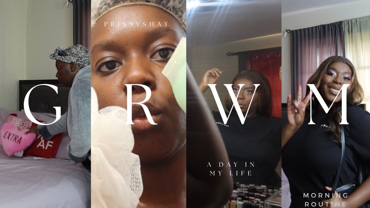 MY 2023 GRWM MORNING WORK ROUTINE! BLACK GIRL EDITION! - YouTube