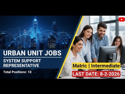 Urban unit jobs System support representative Matric, intermediate apply online
