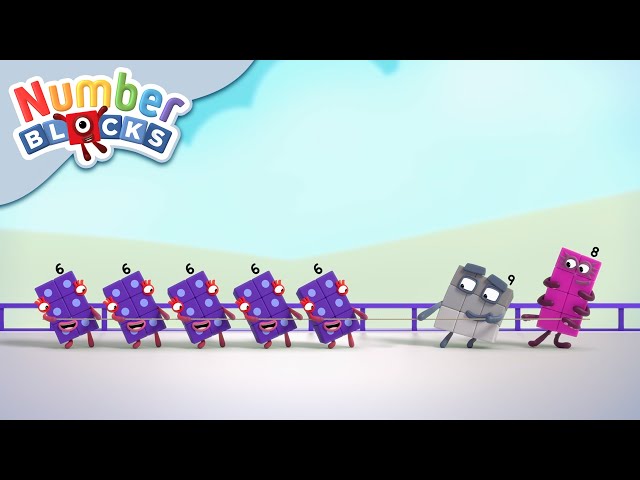 @Numberblocks- Playing Games! | Learn to Count - Videos For Kids