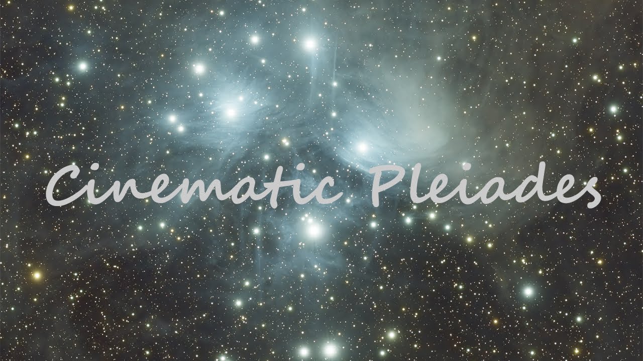 Most Beautiful Star Cluster Pleiades