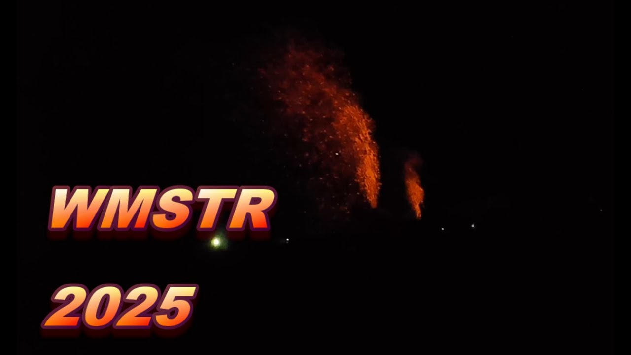 Rollag 2025 | WMSTR Steam Shovel Spark Show! - YouTube