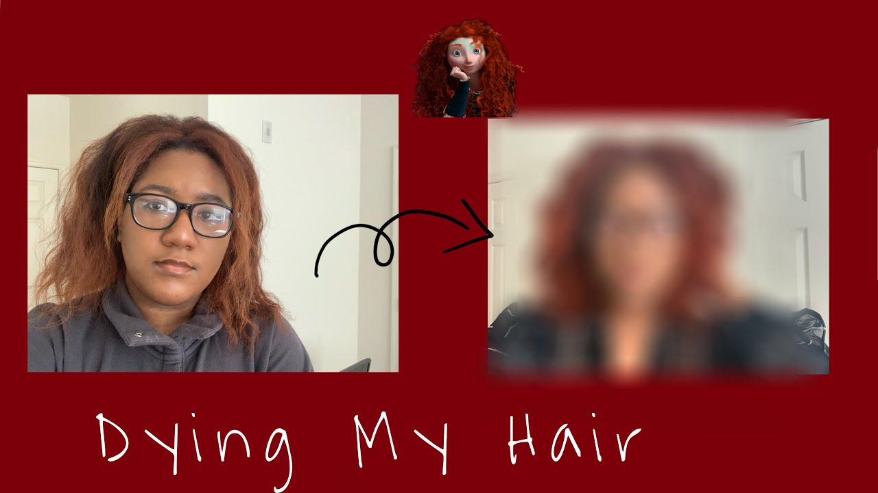 Dying My Natural Hair Ginger (Fail) - YouTube