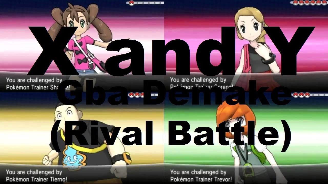 Pokemon X and Y Gba Demake Rival Battle - YouTube
