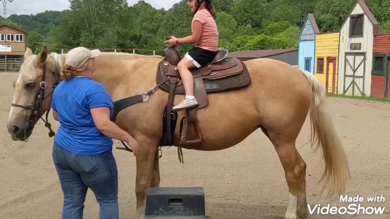 Horseback Riding & Swimming at Rocky Fork Ranch - YouTube