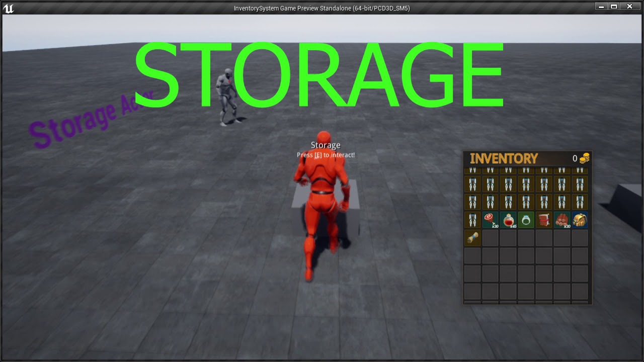 Inventory System Showcase UE4[2019] - YouTube