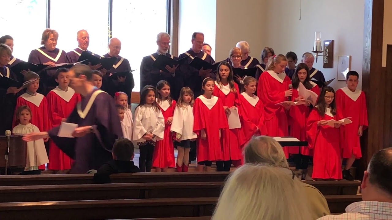 First Congregational Church Choir Combined Performance - May 2018 - YouTube