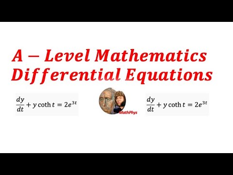 A-LEVEL FURTHER MATHS DIFFERENTIAL EQUATIONS | INTEGRATING FACTORS & BY ...