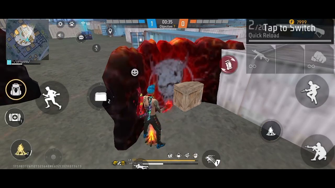 free fire life life line 111 - YouTube