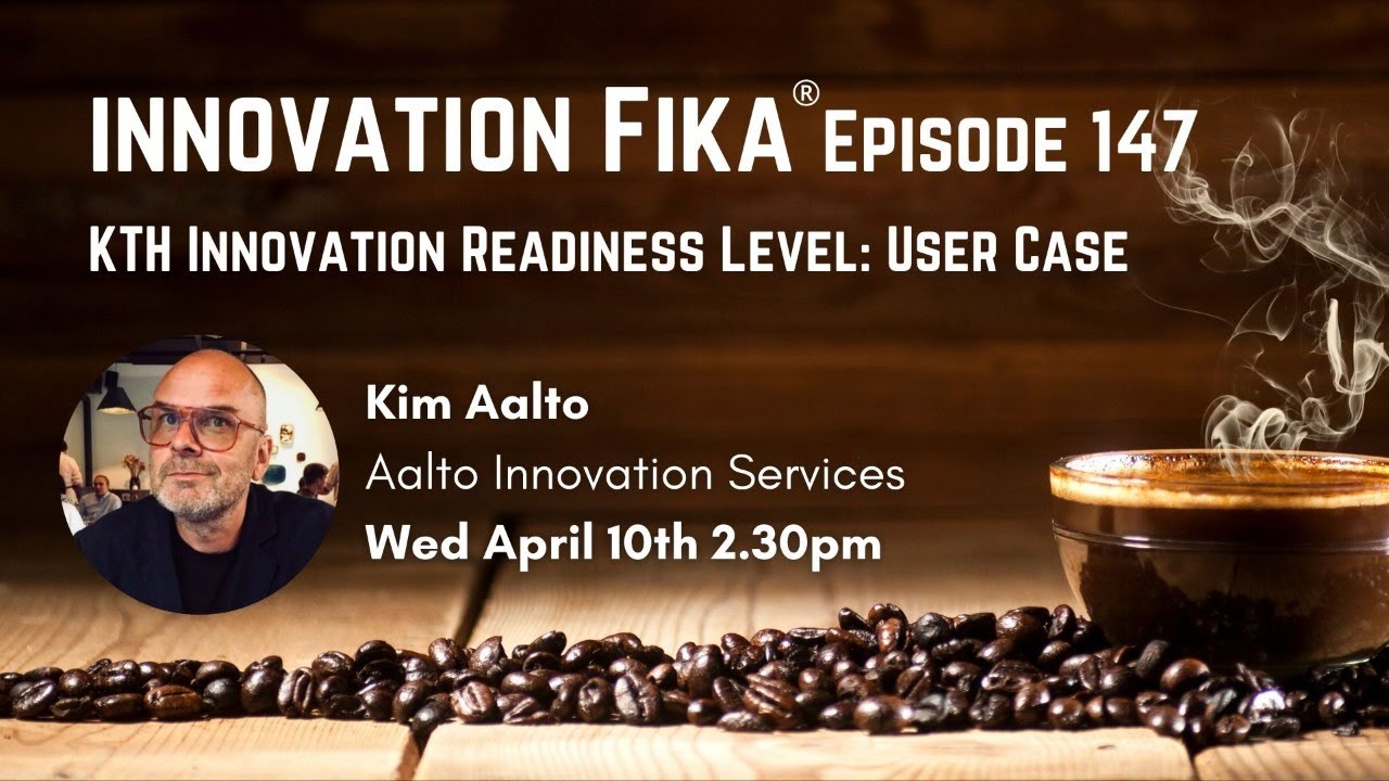 Open Webinar on the KTH Innovation Readiness Level™ - YouTube