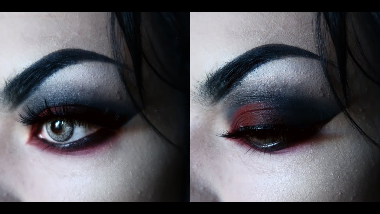 "Alice" - Sisters of Mercy Inspired Makeup Tutorial | Morella Reborn - YouTube