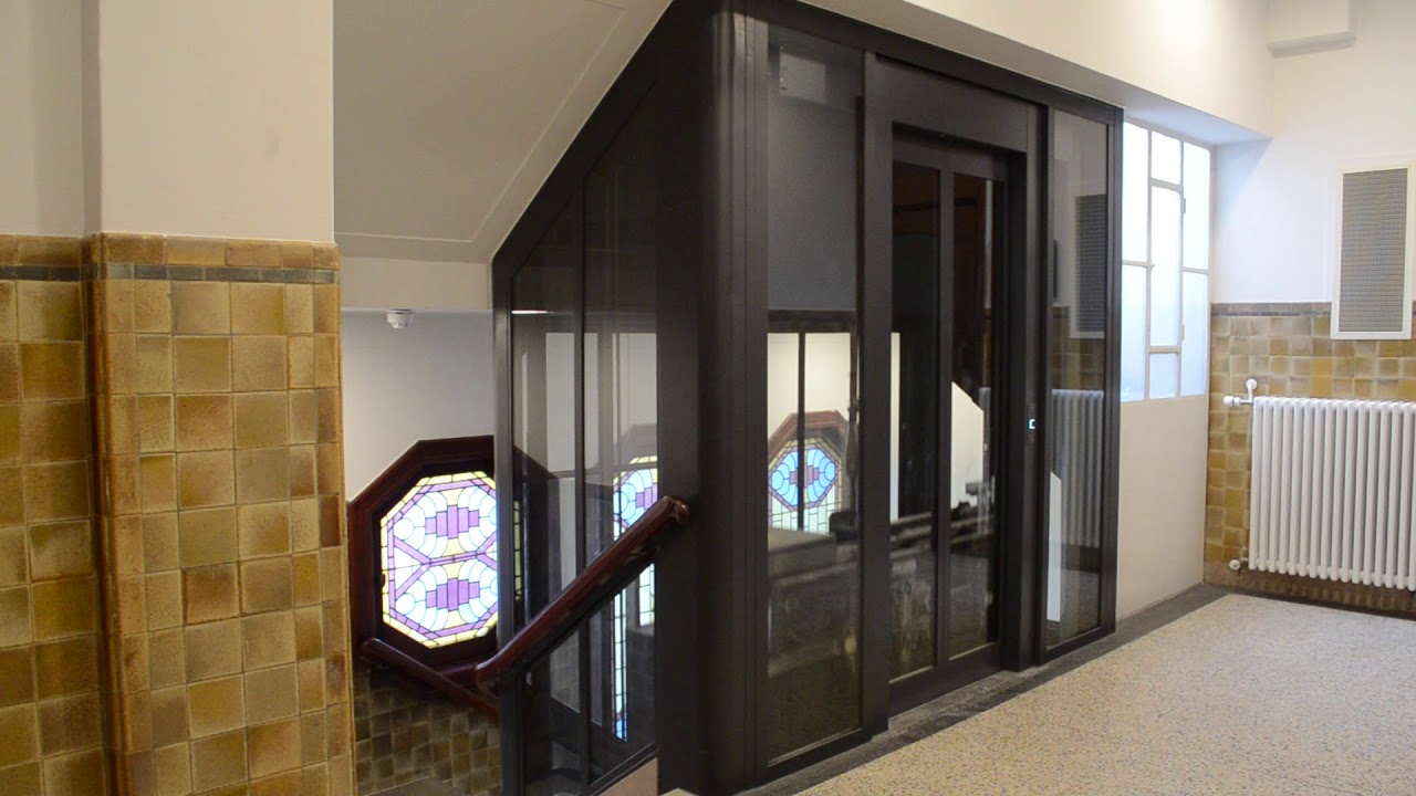 Astralift lift te Amsterdam - YouTube