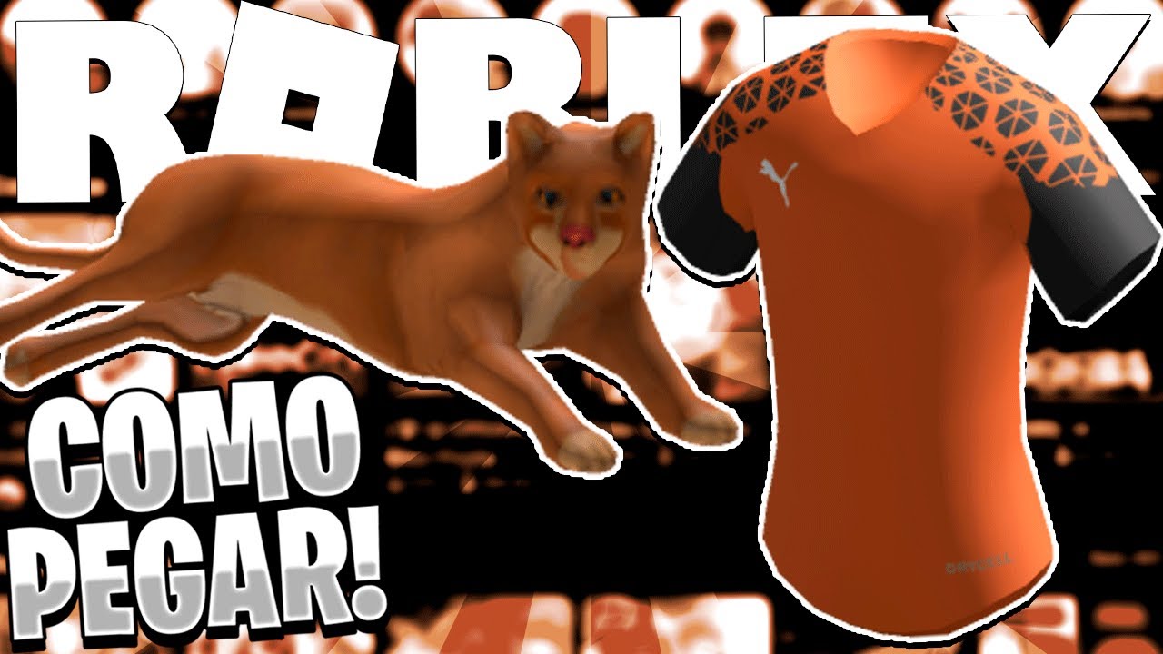 ITEM GRÁTIS! COMO PEGAR CAMISA DA PUMA e ONÇA DE GRAÇA! ROBLOX - YouTube