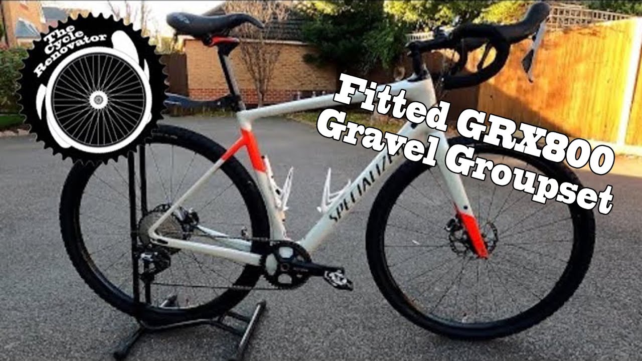 Fitting Shimano GRX group set GRX 800 1x Gravel Specialized Diverge ...