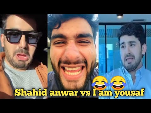 I am yousaf vs shahid anwar funny video/viral shahid anwar vs I am yousaf #viralvideo - YouTube
