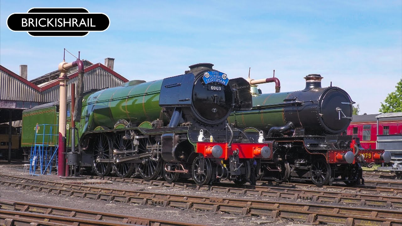 Rivals Reunited | 60103 ‘Flying Scotsman’ & 4079 ‘Pendennis Castle ...