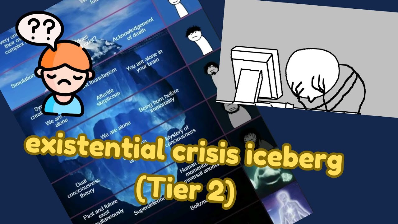 existential crisis iceberg (Tier 2) - YouTube