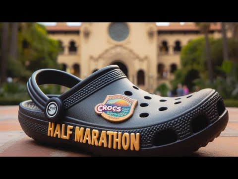 I Tried Running a Half Marathon in Crocs… - YouTube