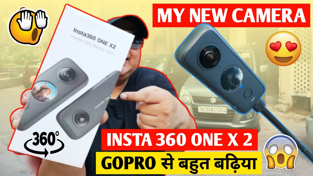 Best Pocket 360° Camera for ULTIMATE Shots INSTA 360 ONE X2 😍 || My New ...