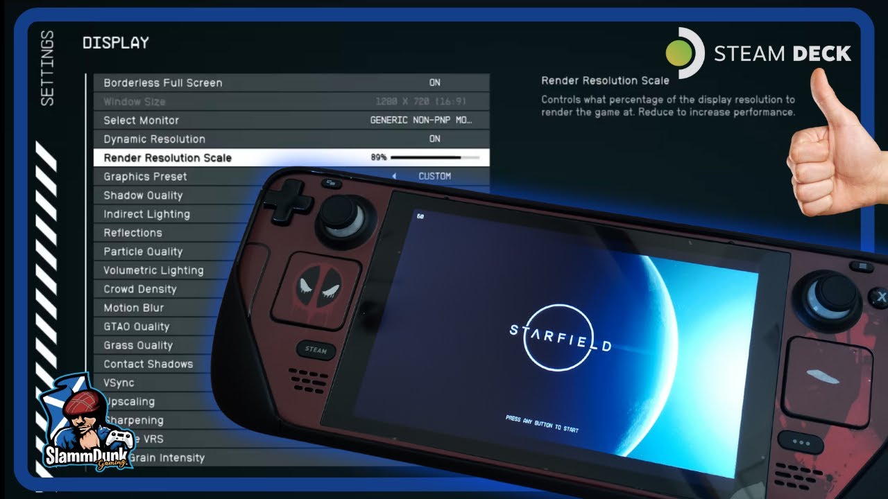 Starfield Steam Deck Gameplay: It's Amazing! - YouTube