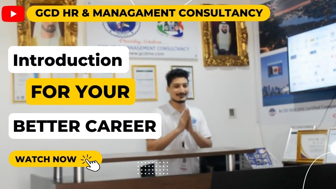 Introduction to your better career - "GCD Hr Management Consultancy ...