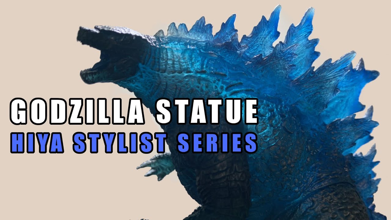 Godzilla Exclusive (Blue Translucent) GvK Statue Unboxing & Showcase ...