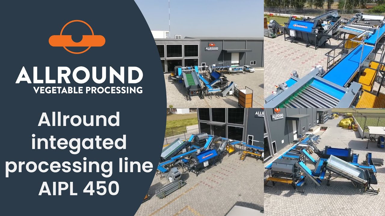 Allround integrated processing AIPL 450 | Allround Vegetable Processing - YouTube