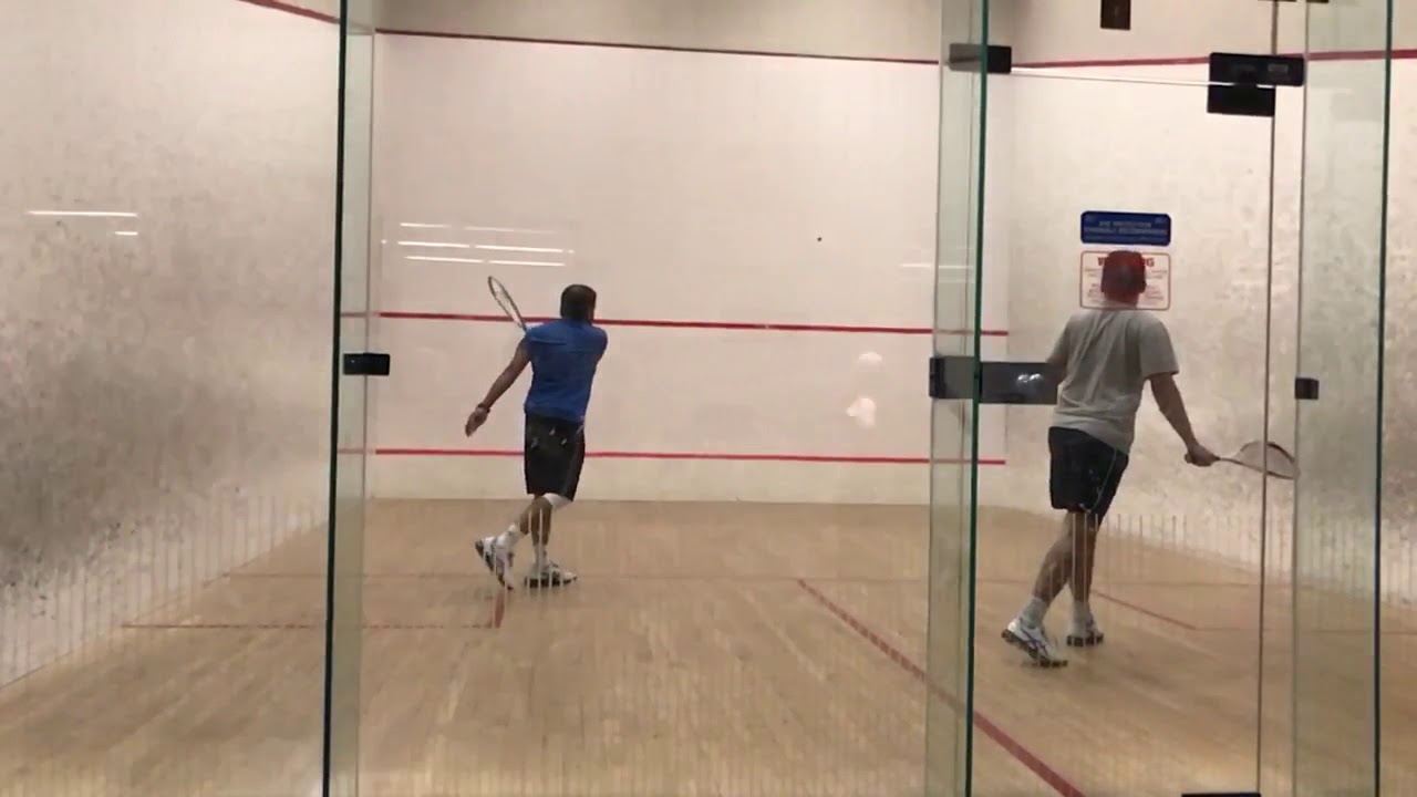 Squash Lessons : Squash in slow motion!!! - YouTube