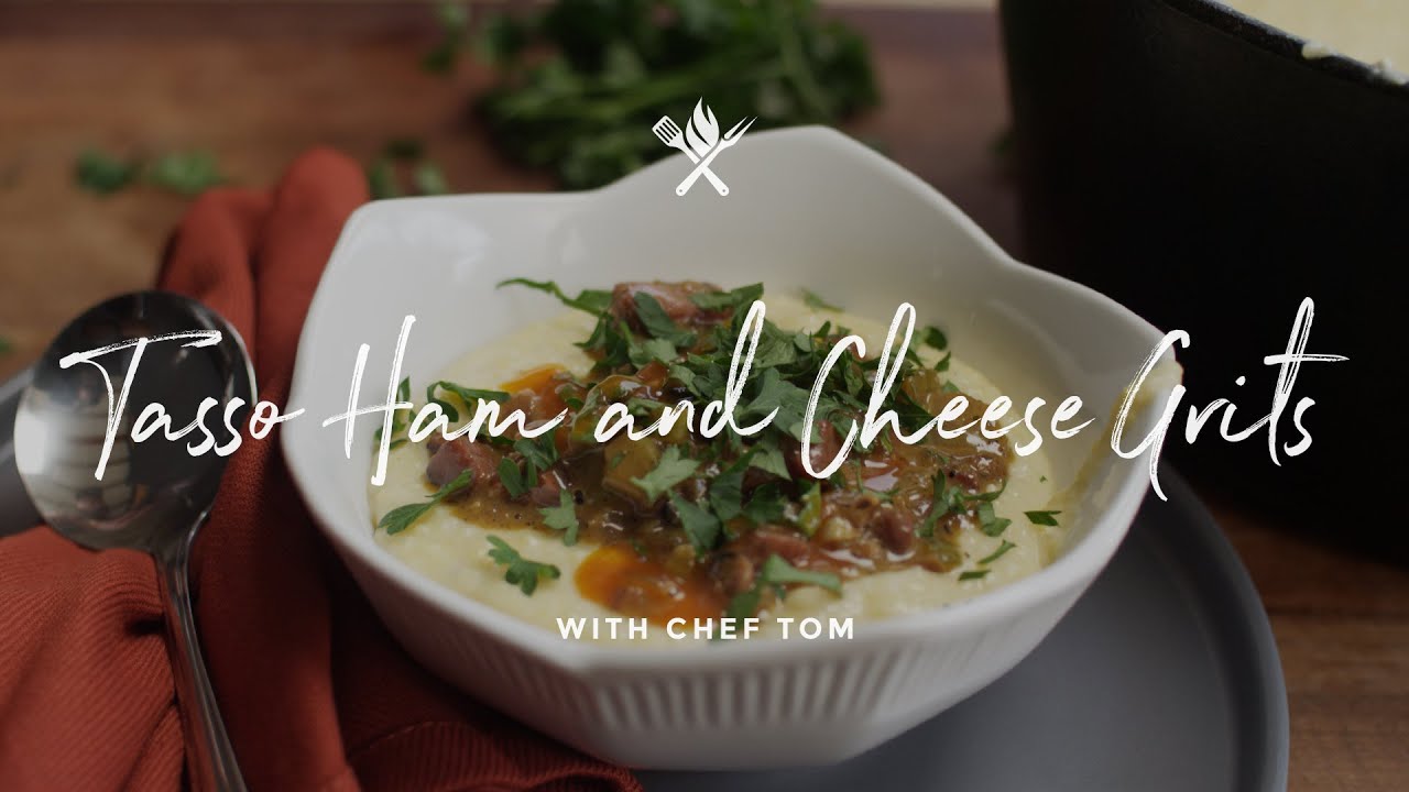 Tasso Ham & Cheese Grits – BBQ Teacher Video Tutorials