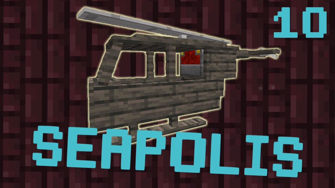 Seaopolis | Mob Farm ve Nether Macerası #10 | Modlu Minecraft - YouTube