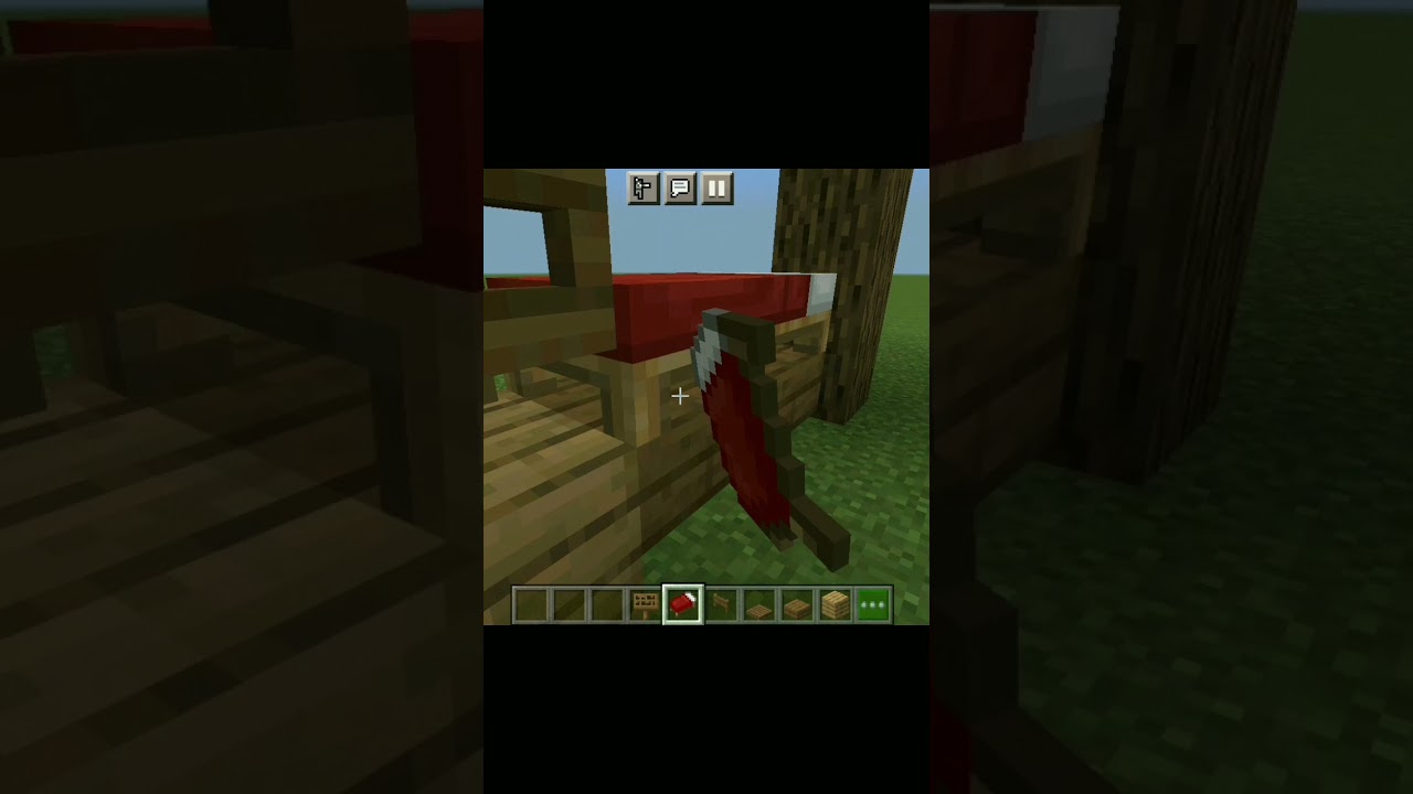 How To Make A Hammock In Minecraft Fast Simple Easy Design #shorts # ...