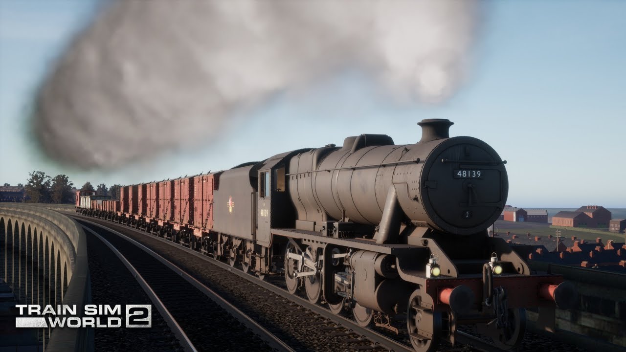 Train Sim World 2: Spirit of Steam Lets Play LMS Stanier Class 8F ...