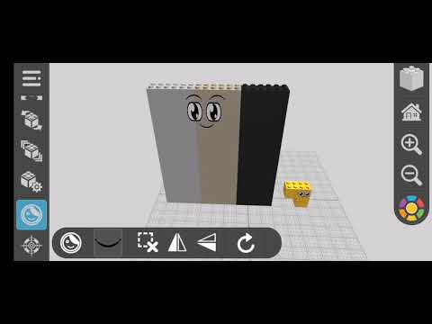 Draw Bricks Numberblocks 93 - YouTube