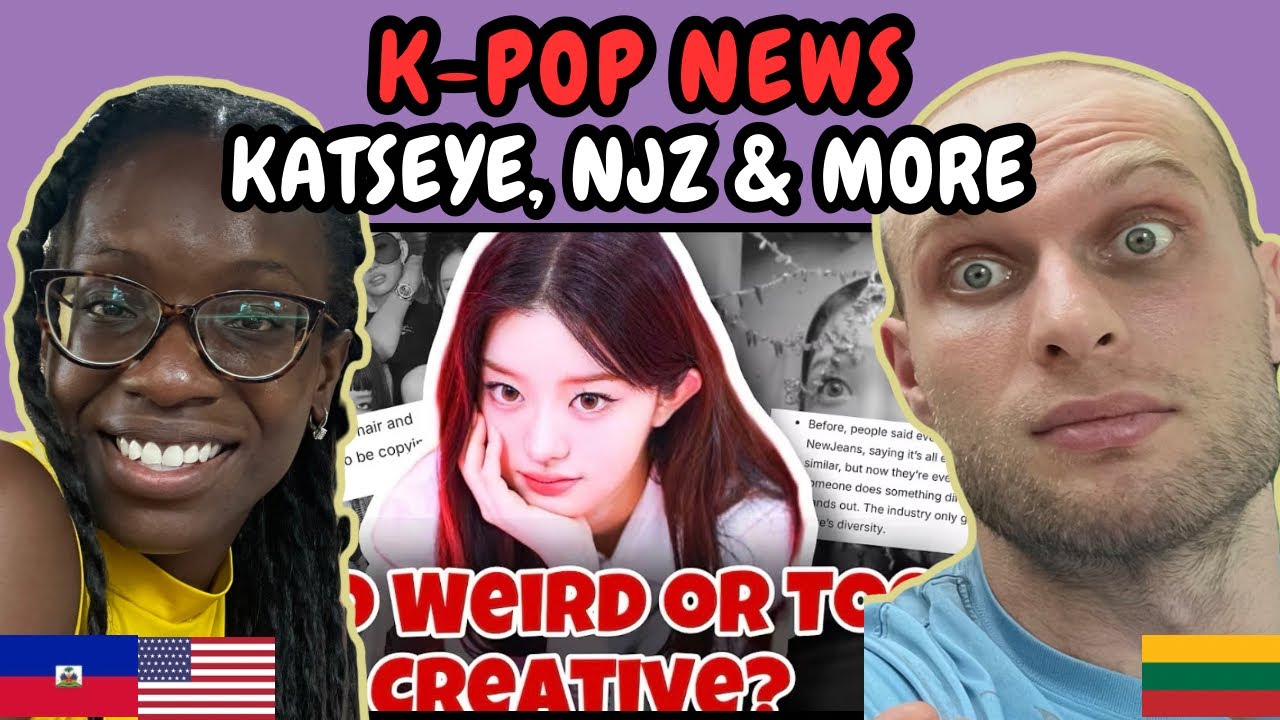 REACTION TO Kpop News: KATSEYE’s Megan Coming Out Drama in Korea, SM ...