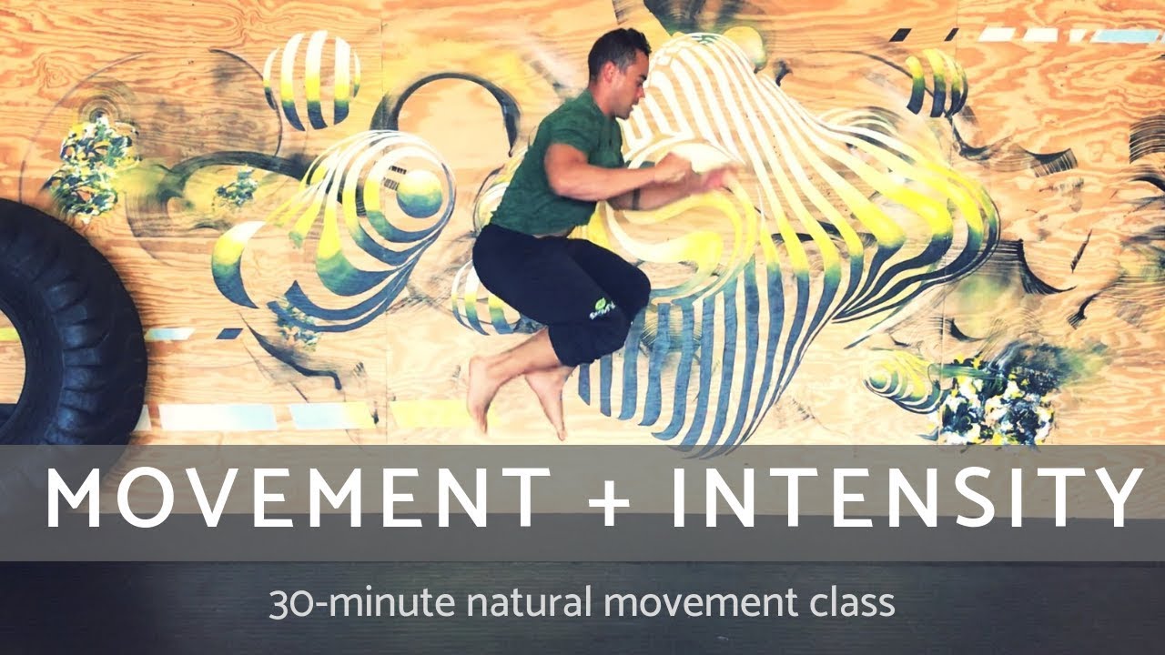 MOVEMENT + INTENSITY: 30-minute Natural Movement Workout - YouTube