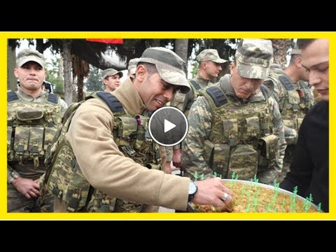 Cerablus'tan dönen komandolar, davul ve zurnayla karşılandı