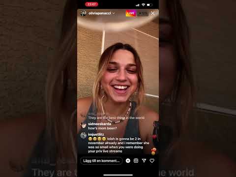 Olivia panacci live 27-08-22 - YouTube
