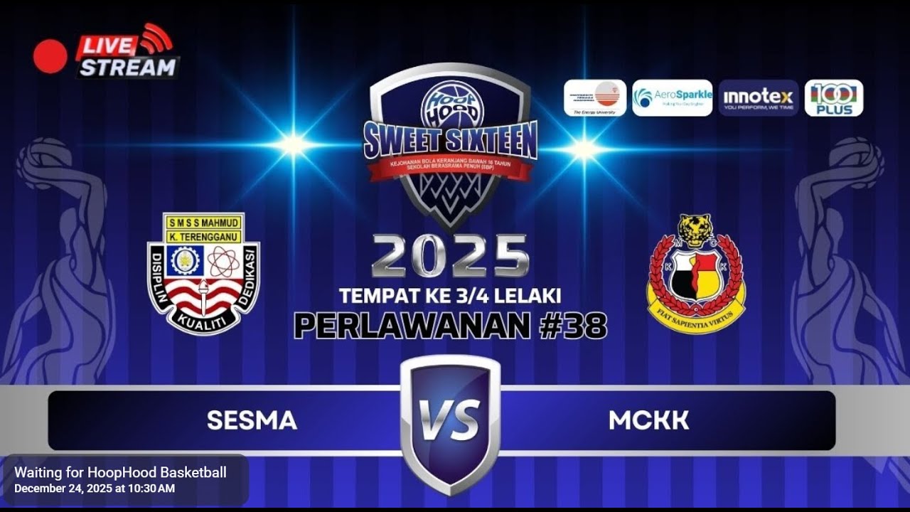 KEJOHANAN BOLA KERANJANG BAWAH 16 TAHUN SBP SWEET SIXTEEN L AKHIR I ...